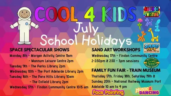 What's on for kids these July School Holidays - Cool 4 Kids